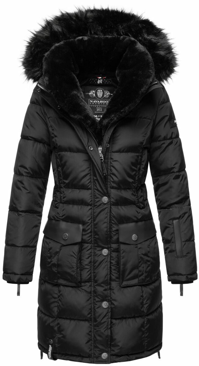 Winter Parka Damen Schwarz