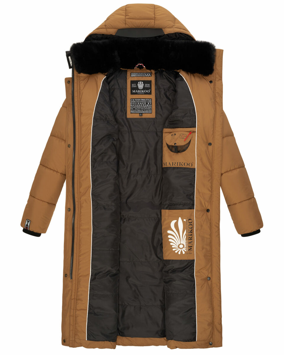 Elegantes Winterjacken Camel Damen Bilder